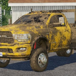 2020 Ram 3500 Flatbed v2.0 FS19 - FS25 Mody | FS22 Mody