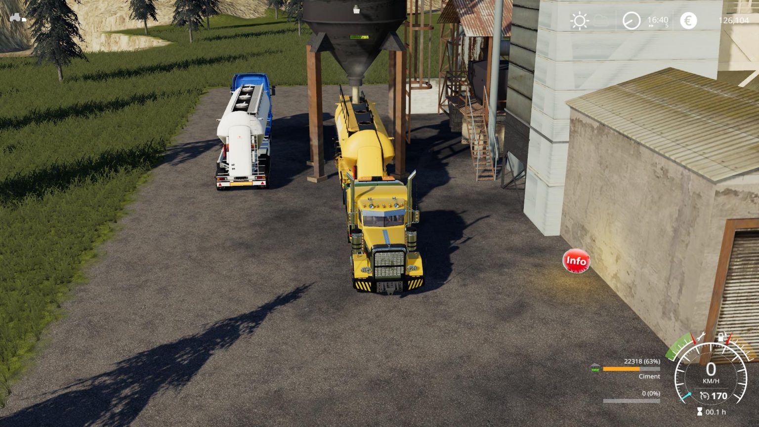 CEMENT FACTORY TRAILER EDITION v1.0 FS19 - FS25 Mody | FS22 Mody