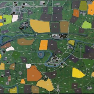 Chellington Valley v1.0 FS19 - FS25 Mody | FS22 Mody