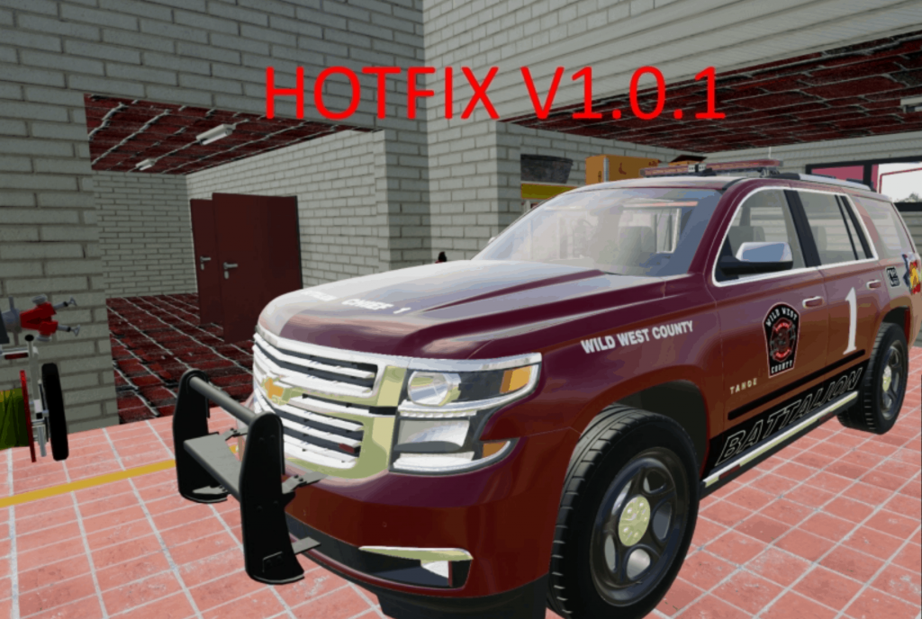 Chevy Tahoe Battalion 1 Chief FS19 - FS25 Mody | FS22 Mody