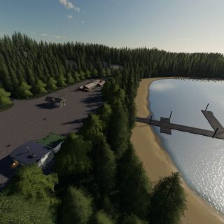 Crater Lake v1.3 FS19 - FS25 Mody | FS22 Mody