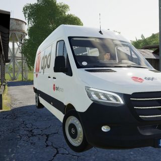 DPD VAN v1.0 FS19 - FS25 Mody | FS22 Mody