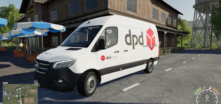 86 Toyota USPS Wózek Wiejski FS19 - Farming Simulator 22 Mod / FS19 Mody