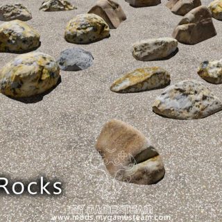 Dynamic Rocks v1.0 FS19 - FS25 Mody | FS22 Mody