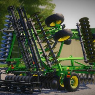 Dysk John Deere 2660VT v1.0 FS19 - FS25 Mody | FS22 Mody