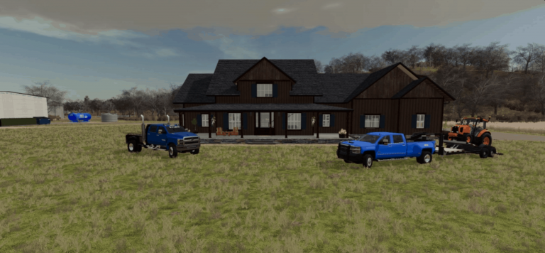 EMR Farmhouse Retexture V1.0 FS19 - FS25 Mody | FS22 Mody