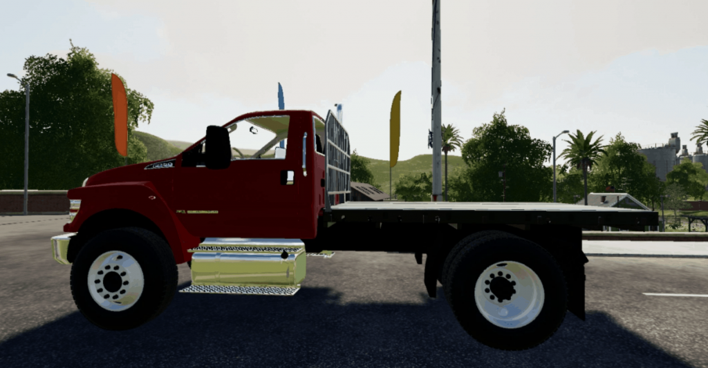 F750 płaski V1.0 FS19 - FS25 Mody | FS22 Mody