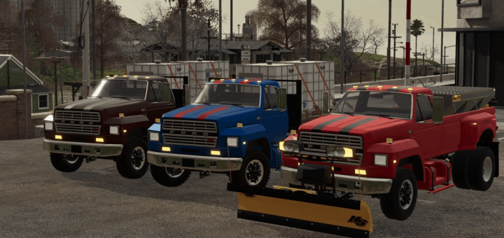 Freightliner Business Class M2 Laweta FS19 - Farming Simulator 19 Mod ...