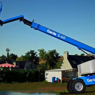 Genie Boomlift v1.0 FS19 - FS25 Mody | FS22 Mody