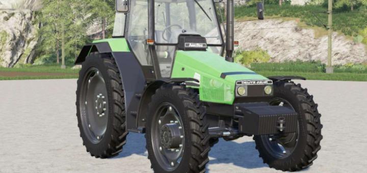 John Deere serii 7020 4WD V1.0 FS19 - Farming Simulator 22 Mod / FS19 Mody