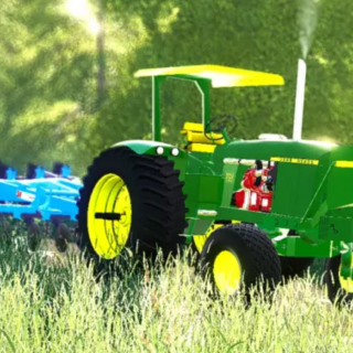 John Deere 5020 i 5010 Kinze Repowers V1.0 FS19 - FS25 Mody | FS22 Mody