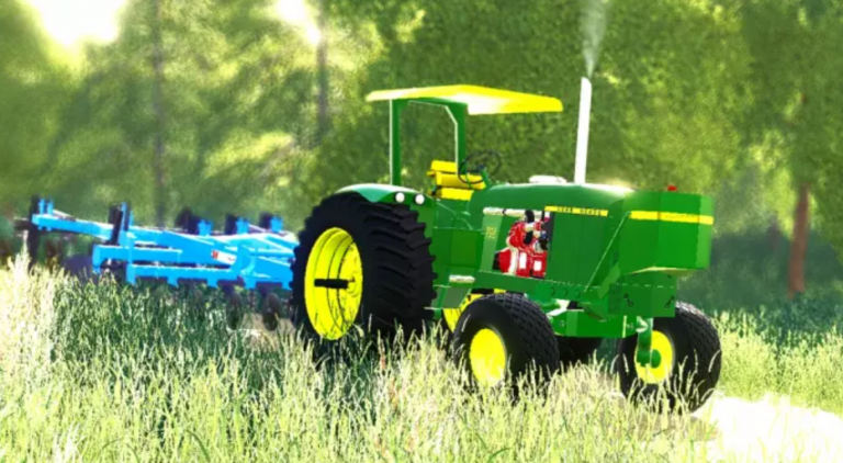 John Deere 5020 i 5010 Kinze Repowers V1.0 FS19 - FS25 Mody | FS22 Mody