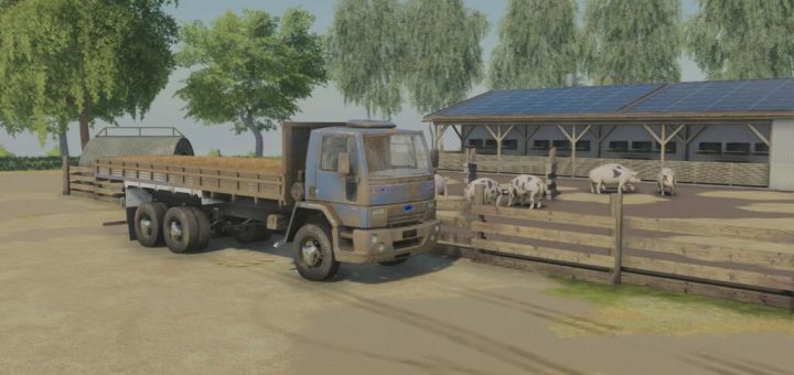 Freightliner Business Class M2 Laweta FS19 - Farming Simulator 19 Mod ...