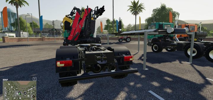 Freightliner Business Class M2 Laweta FS19 - Farming Simulator 19 Mod ...