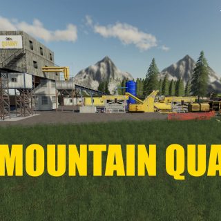 THE MOUNTAIN QUARRY v1.0 FS19 - FS25 Mody | FS22 Mody