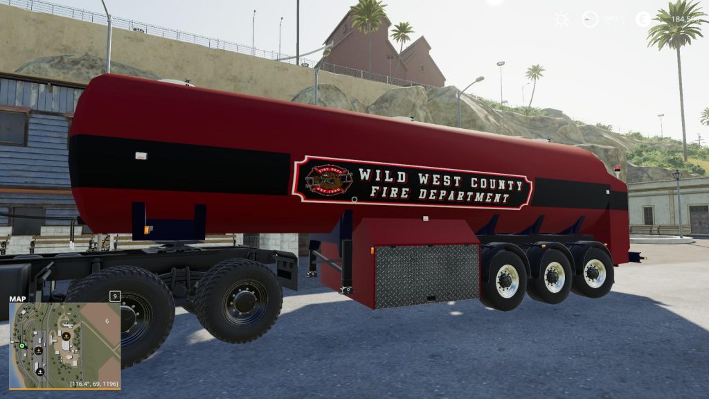 Water Tank Tender Tender v2.0 FS19 - FS25 Mody | FS22 Mody