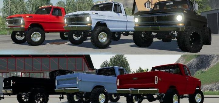 Ford F250 Highboy Mods - Farming Simulator 25 Mody | mody do FS25