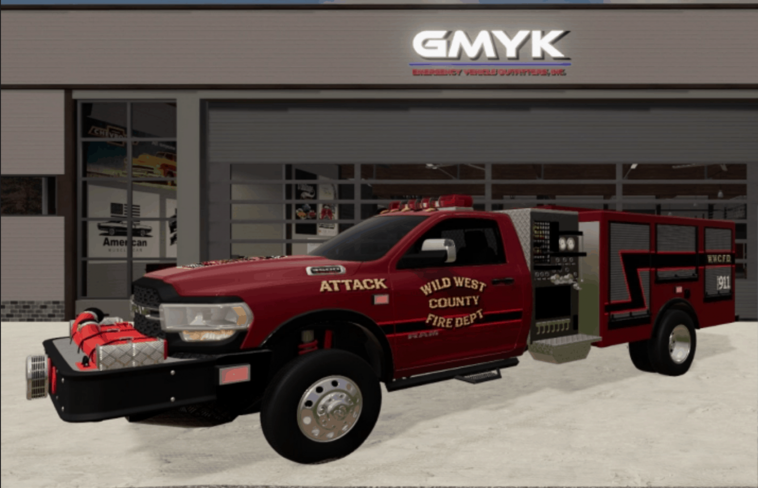 Dodge Ram 3500 Mini Pumper FS19 - FS25 Mody | FS22 Mody