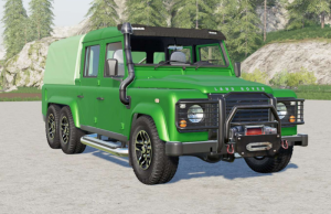 Land Rover Defender 110 6x6 Double Cab Pickup FS19 - FS25 Mody | FS22 Mody