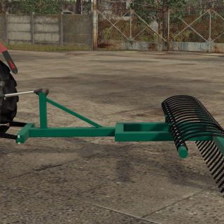 Rake zamontowany v1.0 FS19 - Farming Simulator 22 Mod / FS19 Mody