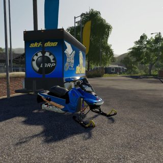 Ski Doo 800-R Snowmobile v1.0 FS19 - FS25 Mody | FS22 Mody