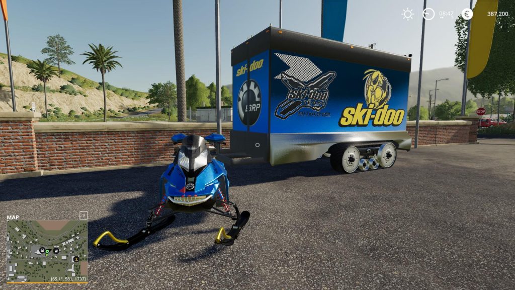 Ski Doo 800-R Snowmobile v1.0 FS19 - FS25 Mody | FS22 Mody