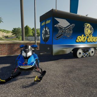 Ski Doo 800-R Snowmobile v1.0 FS19 - FS25 Mody | FS22 Mody