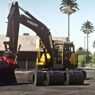 Volvo ec235el v1.0 FS19 - FS25 Mody | FS22 Mody
