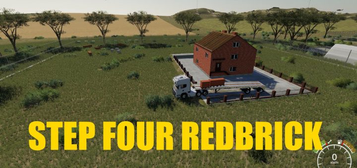 Remiza strażacka z syreną v1.0 FS19 - Farming Simulator 22 Mod / FS19 Mody
