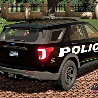 Ford Explorer 2020 Police Interceptor v1.0 FS19 - FS25 Mody | FS22 Mody