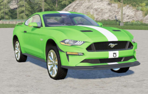 Ford Mustang GT Fastback 2018 podniósł FS19 - FS25 Mody | FS22 Mody