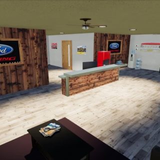 Ford Racing Garage v1.0 FS19 - FS25 Mody | FS22 Mody