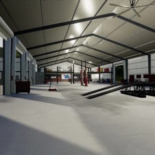 Ford Racing Garage v1.0 FS19 - FS25 Mody | FS22 Mody