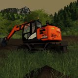 Hitachi 145W v2.0 FS19 - FS25 Mody | FS22 Mody