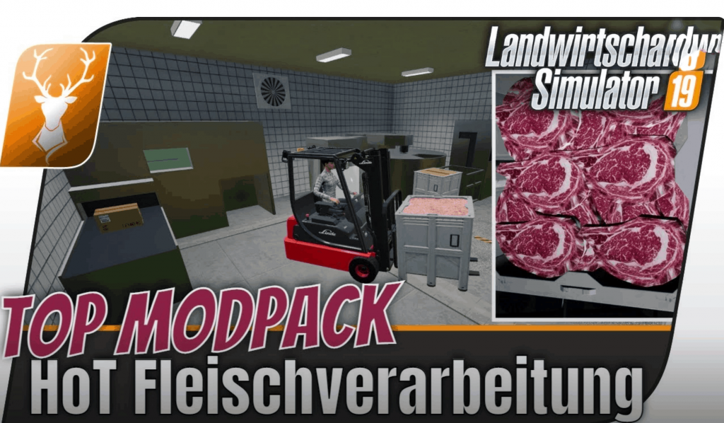 HoT Meatprocessing v1.0.0.3 FS19 - FS25 Mody | FS22 Mody