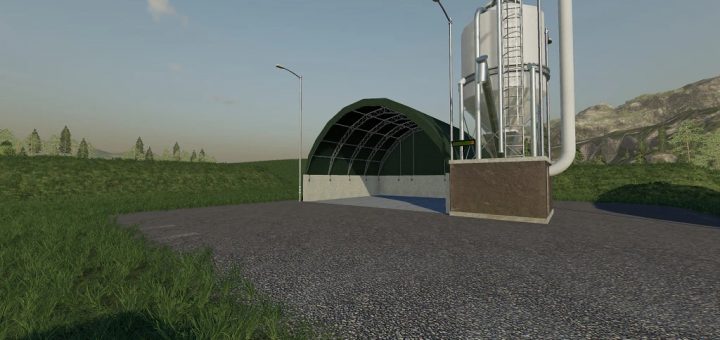 Remiza strażacka z syreną v1.0 FS19 - FS25 Mody | FS22 Mody