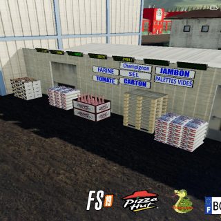 Pizza Factory v2.0 FS19 - FS25 Mody | FS22 Mody