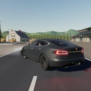 Tesla Model S Nie Dlc Alpine v1.0 FS19 - FS25 Mody | FS22 Mody