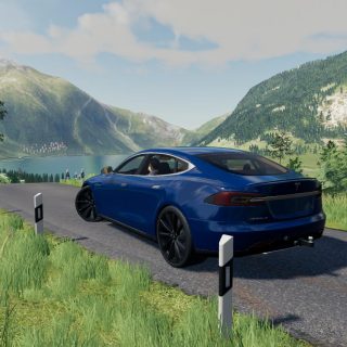 Tesla Model S v1.0 FS19 - FS25 Mody | FS22 Mody
