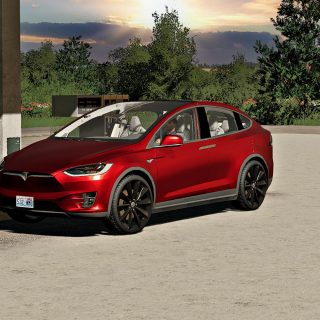 Tesla Model X Diesel v1.0 FS19 - FS25 Mody | FS22 Mody