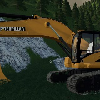 CAT385C V1.0 FS19 - FS25 Mody | FS22 Mody