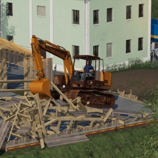 Demolishable House v1.0 FS19 - FS25 Mody | FS22 Mody