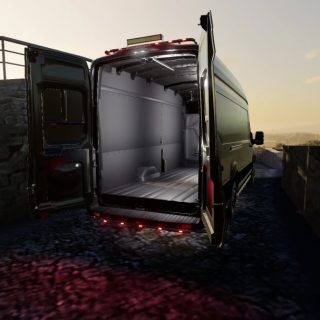 Ford Transit v1.0 FS19 - FS25 Mody | FS22 Mody