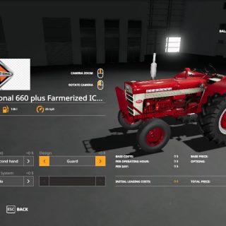 International Harvester 660 v2.0 FS19 - FS25 Mody | FS22 Mody