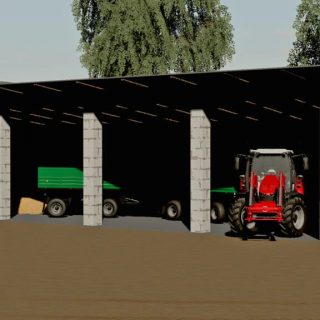 Medium Garage v1.0 FS19 - FS25 Mody | FS22 Mody
