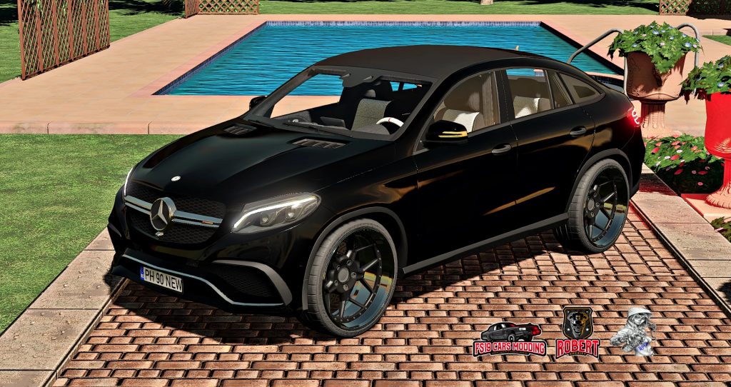 Mercedes Gle Coupe v1.1 FS19 - FS25 Mody | FS22 Mody