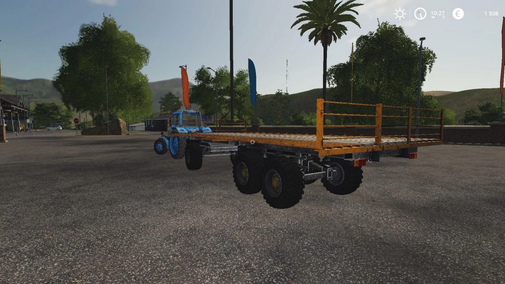 Platforma 3PTS 12 z automatycznym ładowaniem v2.0 FS19 - FS25 Mody ...