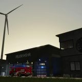 Remiza strażacka dla profesjonalnych straży pożarnych v1.0 FS19 - FS25 ...