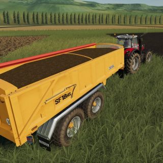 Richard Western Suffolk 18t Trailer v1.0 FS19 - FS25 Mody | FS22 Mody