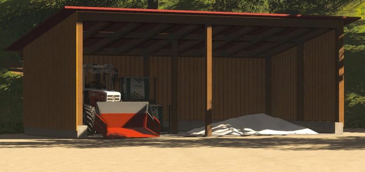 Remiza strażacka z syreną v1.0 FS19 - FS25 Mody | FS22 Mody